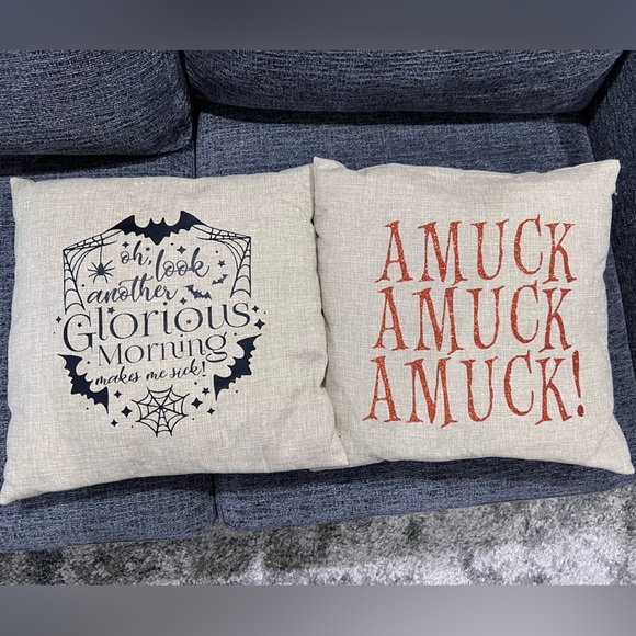 Bedding | Hocus Pocus Halloween Throw Pillows | Poshmark
